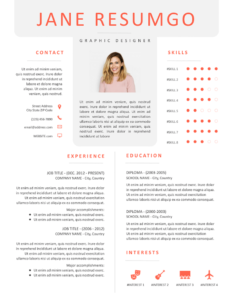 ORIGEN – Magazine Resume Template | ResumGO