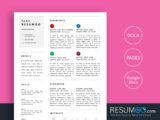 EIRENE – 3 Columns Resume Template | ResumGO