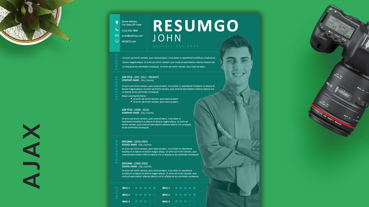 Best Resume Templates To Highlight Your Photo | ResumGO
