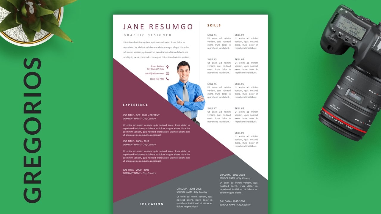 Best Resume Templates To Highlight Your Photo | ResumGO