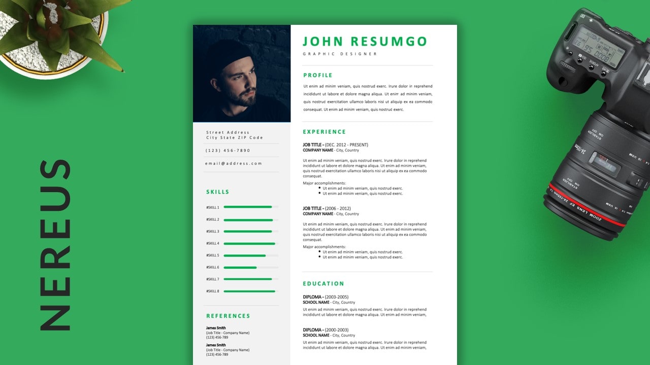 Best Resume Templates To Highlight Your Photo | ResumGO