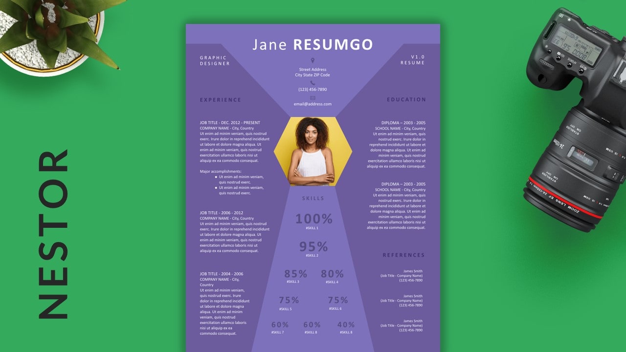 Best Resume Templates To Highlight Your Photo | ResumGO