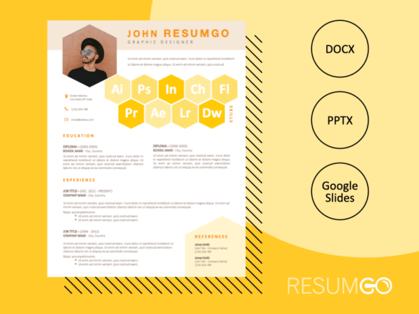 NOLA – Flash Resume Template | ResumGO