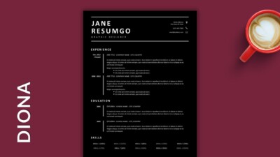 Best Free Single-Column Resume Templates | ResumGO