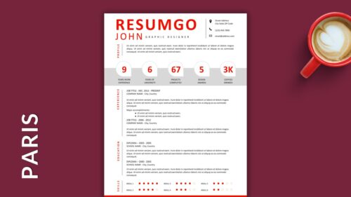 Best Free Single-Column Resume Templates | ResumGO