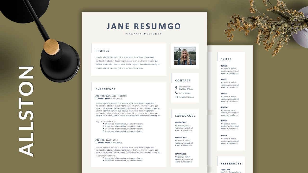 10 Elegant Free Resume Templates | ResumGO