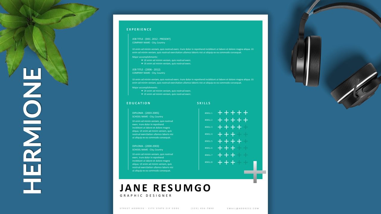 10 Green Free Resume Templates | ResumGO