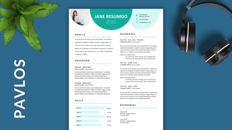 10 Green Free Resume Templates | ResumGO