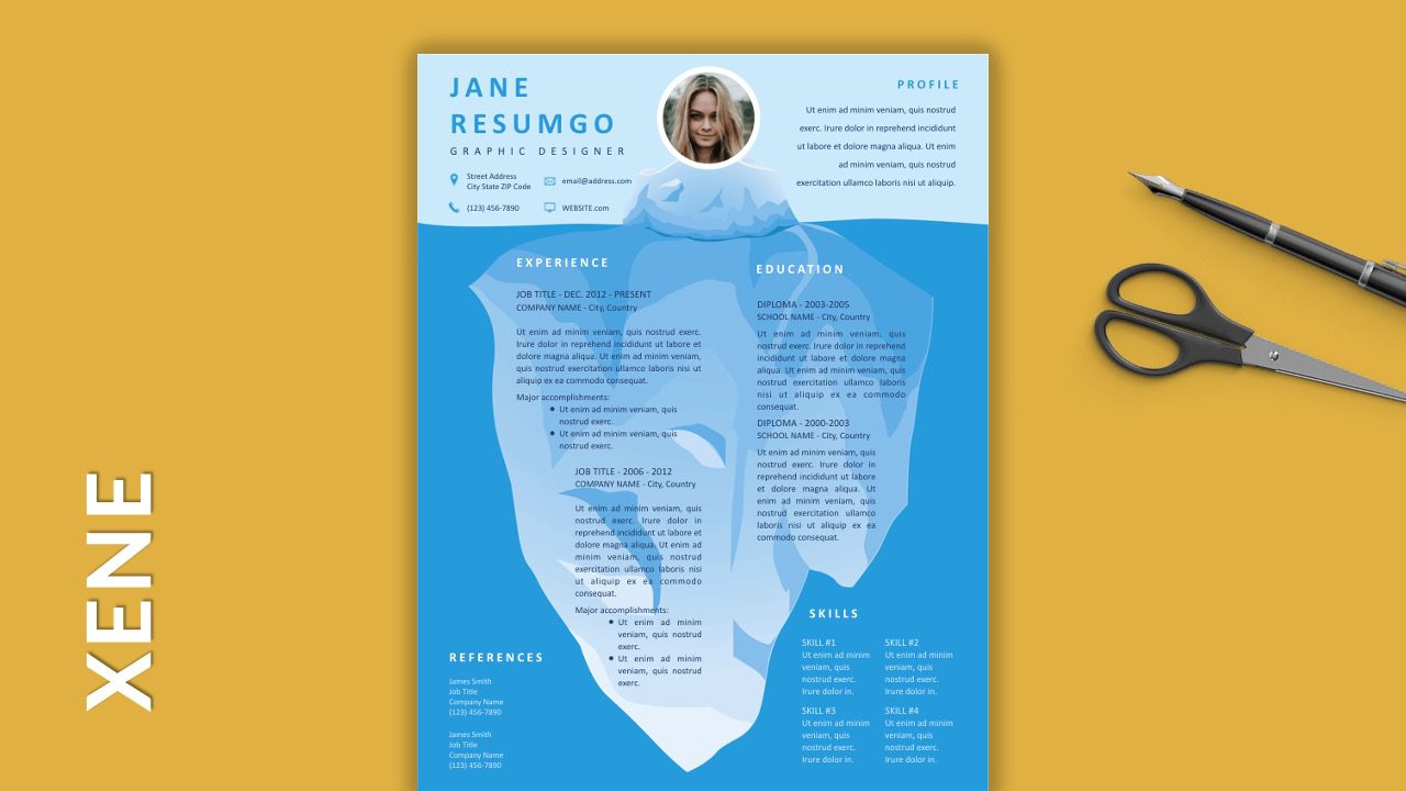 10 Remarkable Resume Templates With A Colored Header | ResumGO