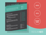 Free Green Resume Templates - Instant Download | ResumGO