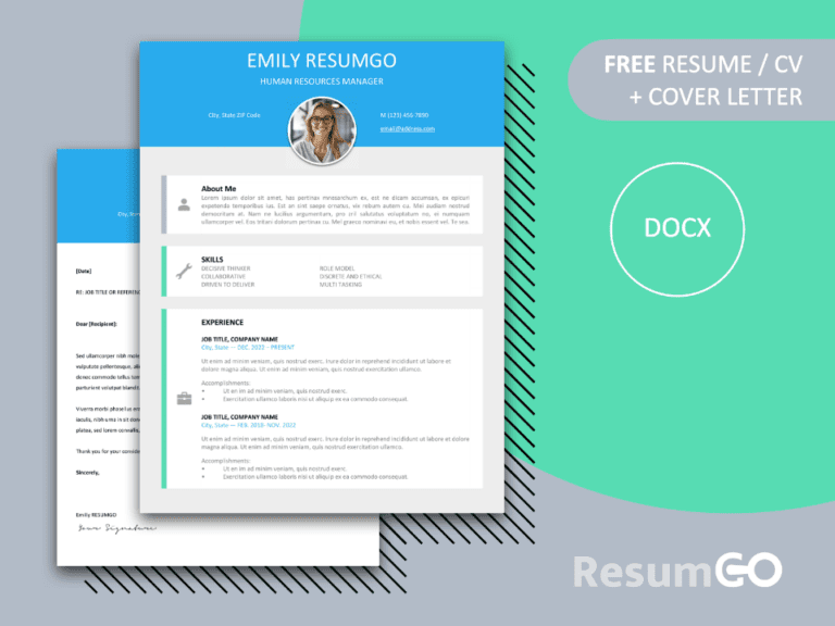 LE MARAIS – Modern UI-Inspired Resume Template | ResumGO